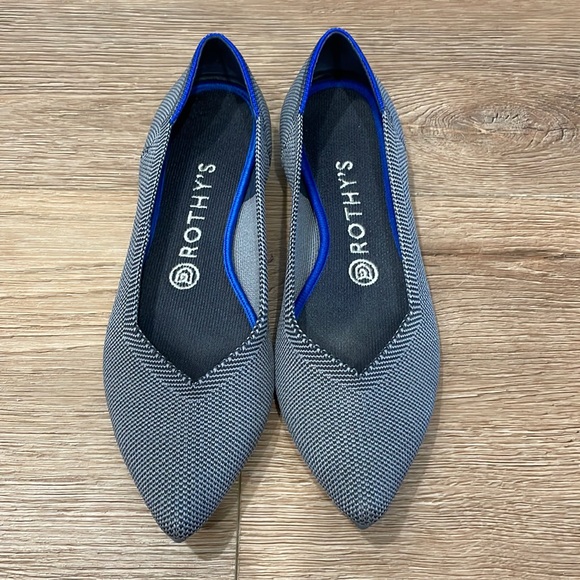Shoes | Authentic Dark Grey Rothys In The Point | Poshmark